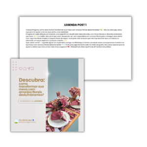 pack para mesa posta – Canva Editáveis